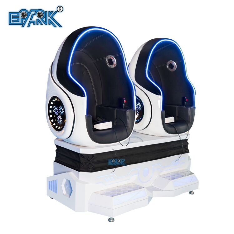 Amusement Park Arcade Virtual Reality Roller Coaster Vr Simulator Game Machine 2 Seats 9d Vr Egg ...